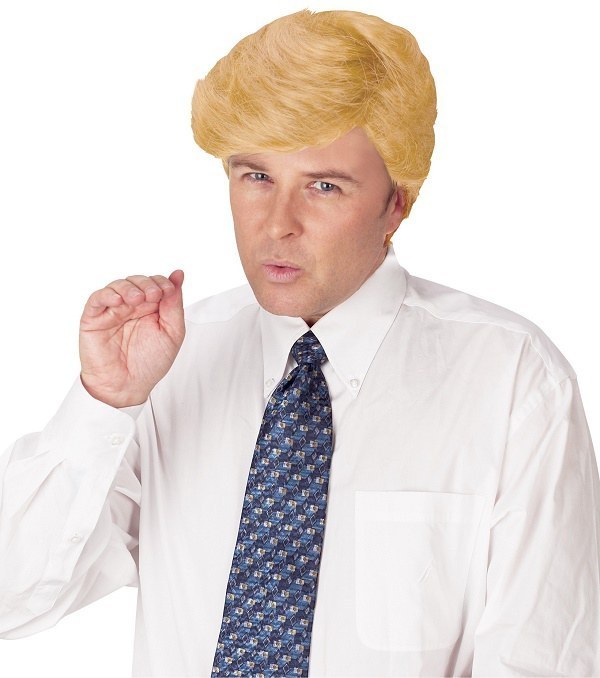 Comb Over Candidate Wig - Blonde