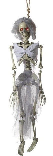 Animated Bride Skeleton Decoration