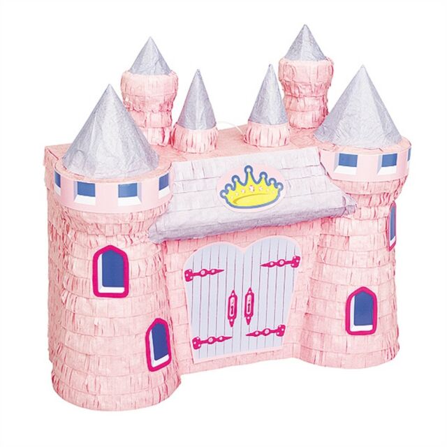 Pink Castle Pinata & Party Supplies
