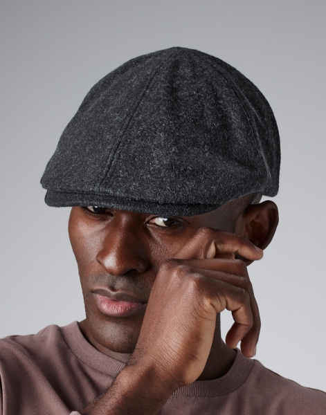 Shelby Wool Flat Cap