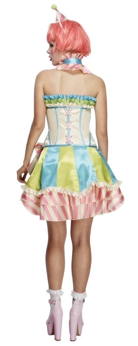 Ladies Vintage Clown Costume