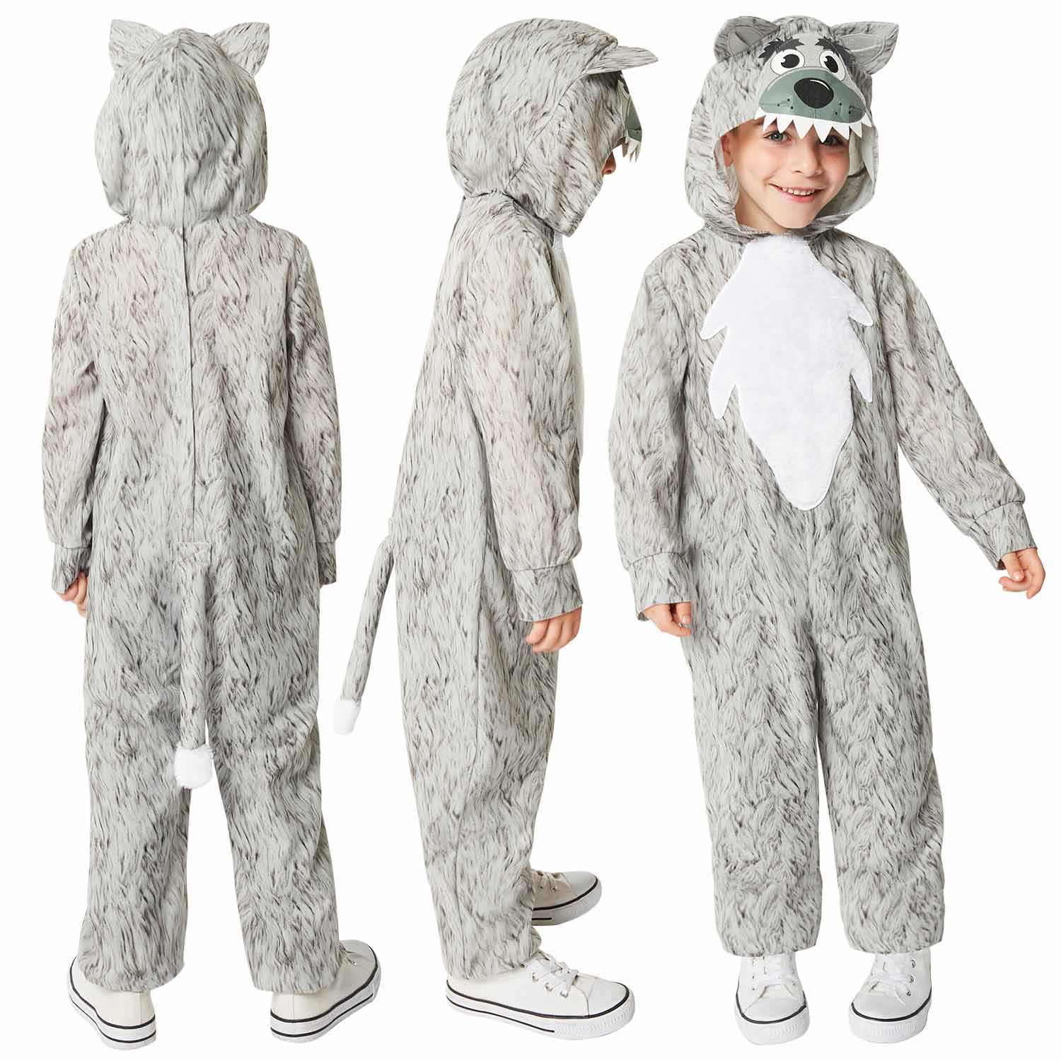 Tween Wolf Onesie