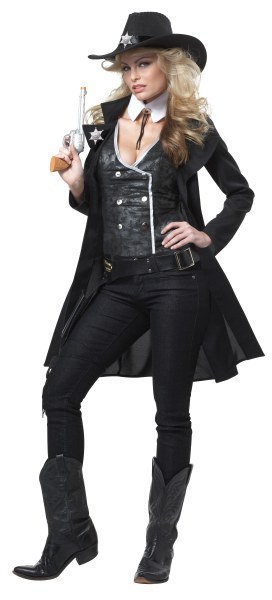 Ladies Round 'Em Up Costume