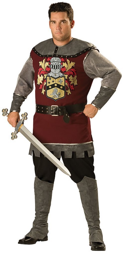 Plus Size Noble Knight Costume