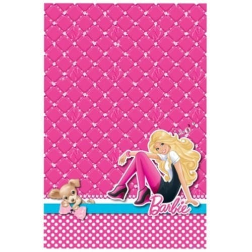 Barbie Birthday Paper Tablecover