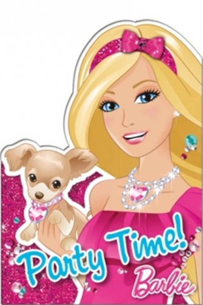 Barbie Invitations - 6 Pack