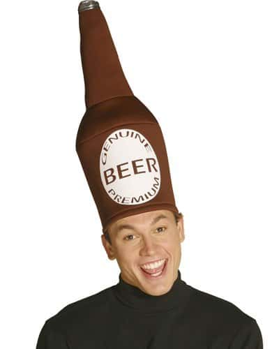 Beer Bottle Hat - Fancy Dress Costume Shop