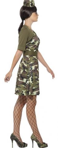 Combat Cadet Ladies Costume