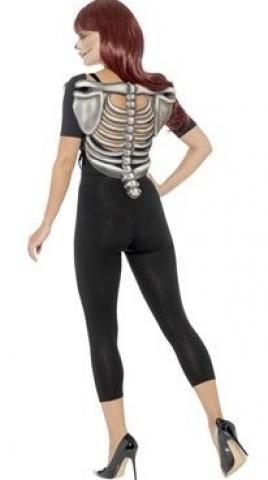 Unisex Skeleton Rib Cage Top