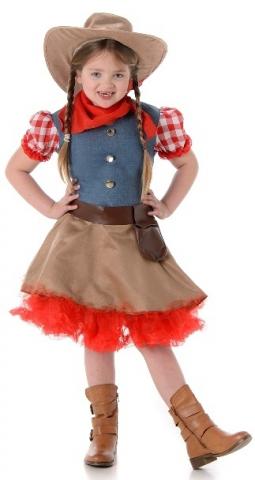Rodeo Girl Kids Costume