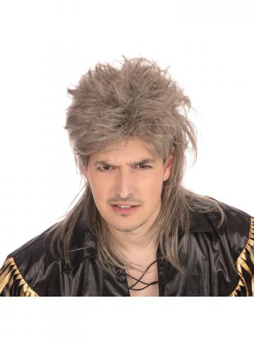 Brown/Blonde Mullet Wig