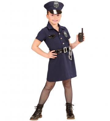 Police Girl Costume - Tween