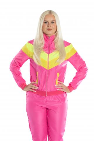 Neon Pink Shell Suit