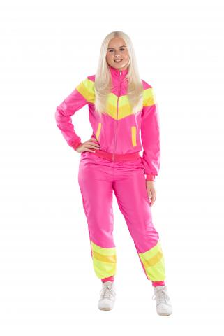 Neon Pink Shell Suit