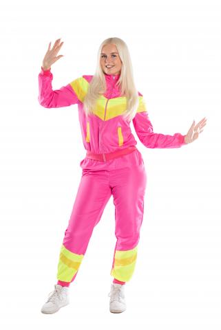 Neon Pink Shell Suit